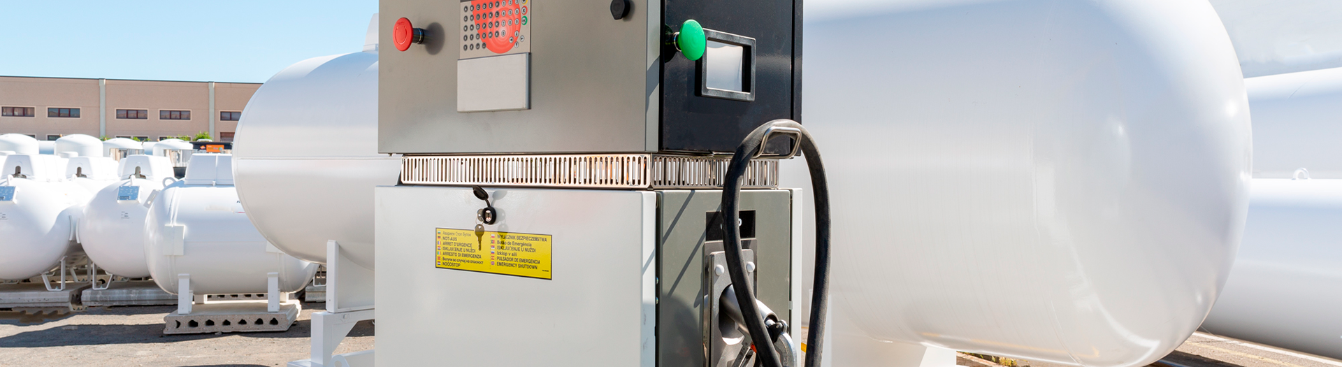 Auto-Gas skids with "L" shape | Lapesa